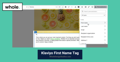 How to add a first name to an email, SMS, or push message